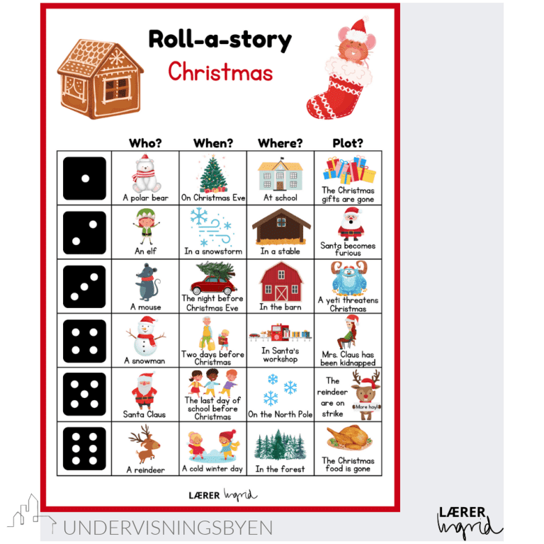 Roll-a-story Christmas | Undervisningsbyen.no