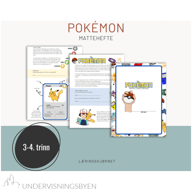 Matematikkhefte for 3-4.trinn