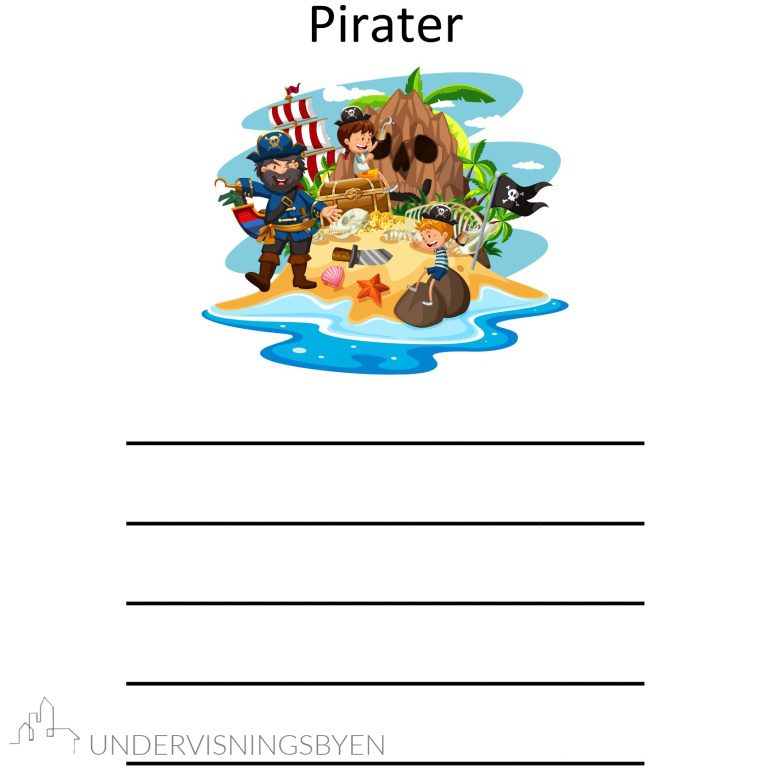 20 sider med myldrebilder for å skrive "jeg ser setninger ...