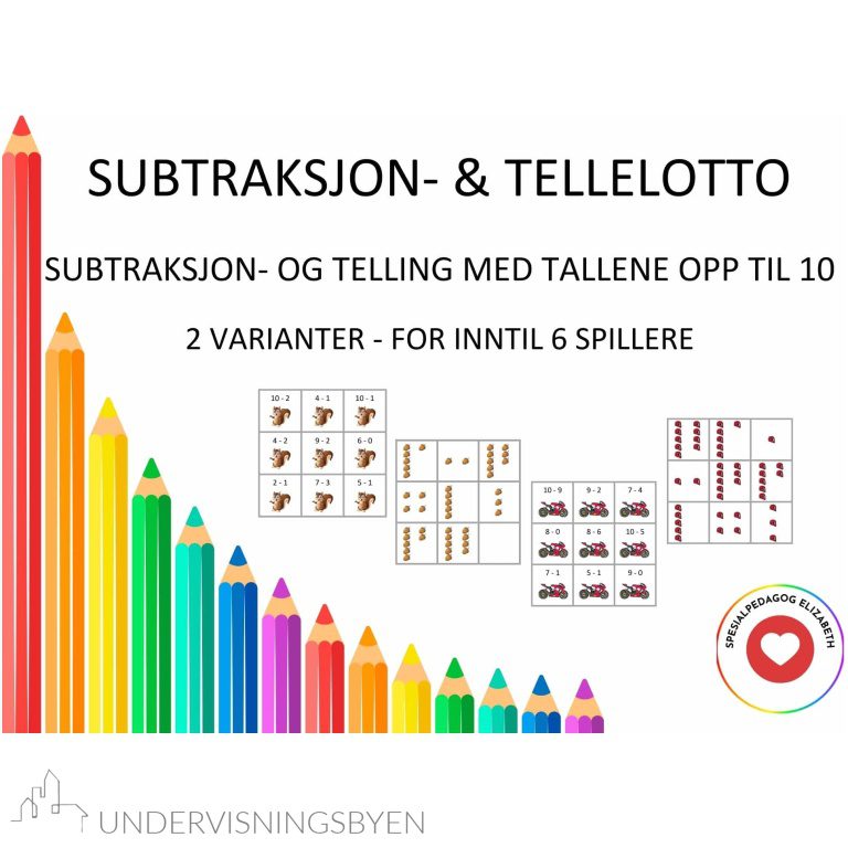 #tallene 1 til 10 | Undervisningsbyen.no