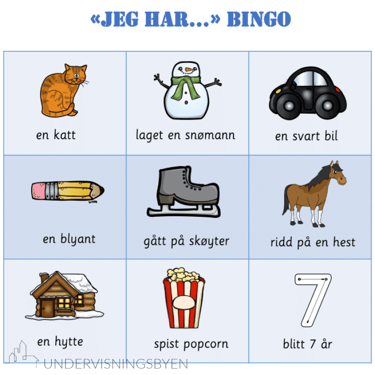 bingo | Undervisningsbyen.no
