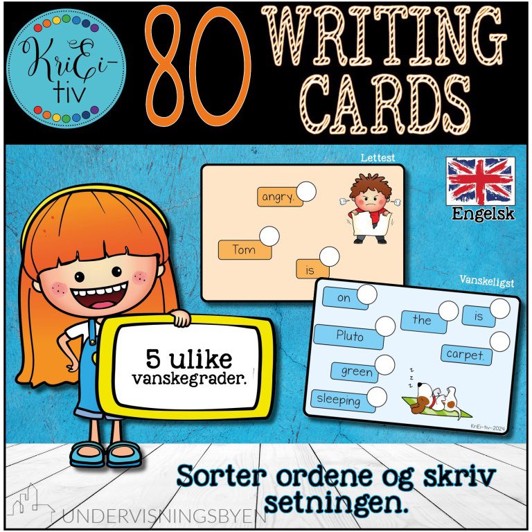 Trill og skriv setninger | Undervisningsbyen.no