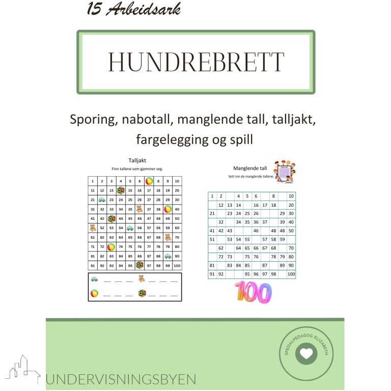 20 sider med myldrebilder for å skrive "jeg ser setninger ...