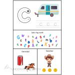 Bokstavhefte for hele alfabetet med førstelyd og stavelser - vokaler /konsonanter ...