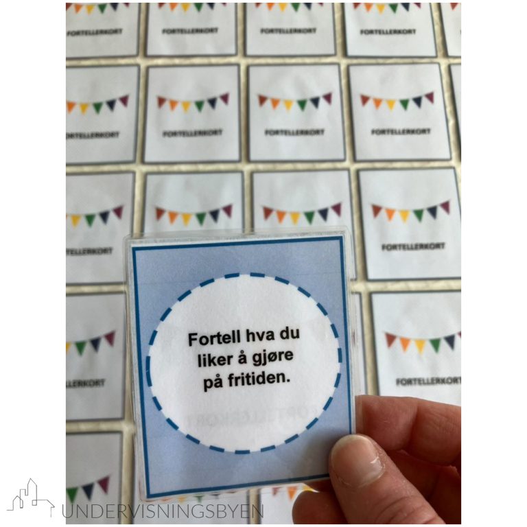 Samtale-kort | Undervisningsbyen.no