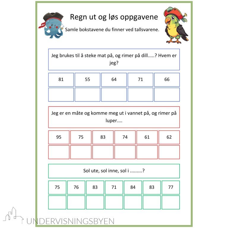 Oppstilling og addisjon MED tierovergang - to- og tre sifre - 144 ...