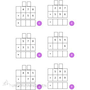 Oppstilling og addisjon MED tierovergang - to- og tre sifre - 144 ...