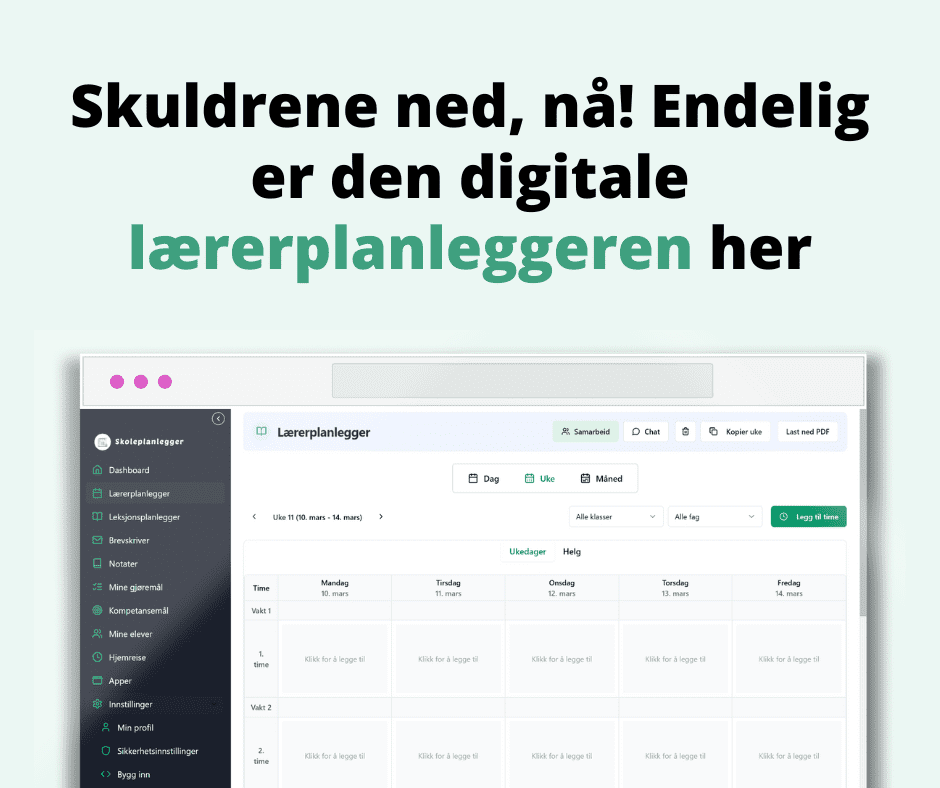 Bli kjent-bingo | Undervisningsbyen.no