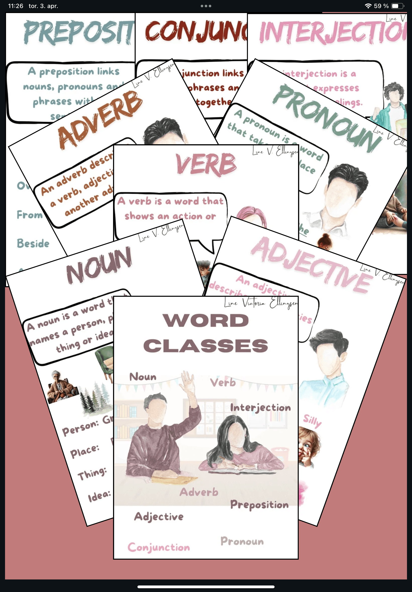 Word Classes Undervisningsbyen no word-classes-undervisningsbyen-no