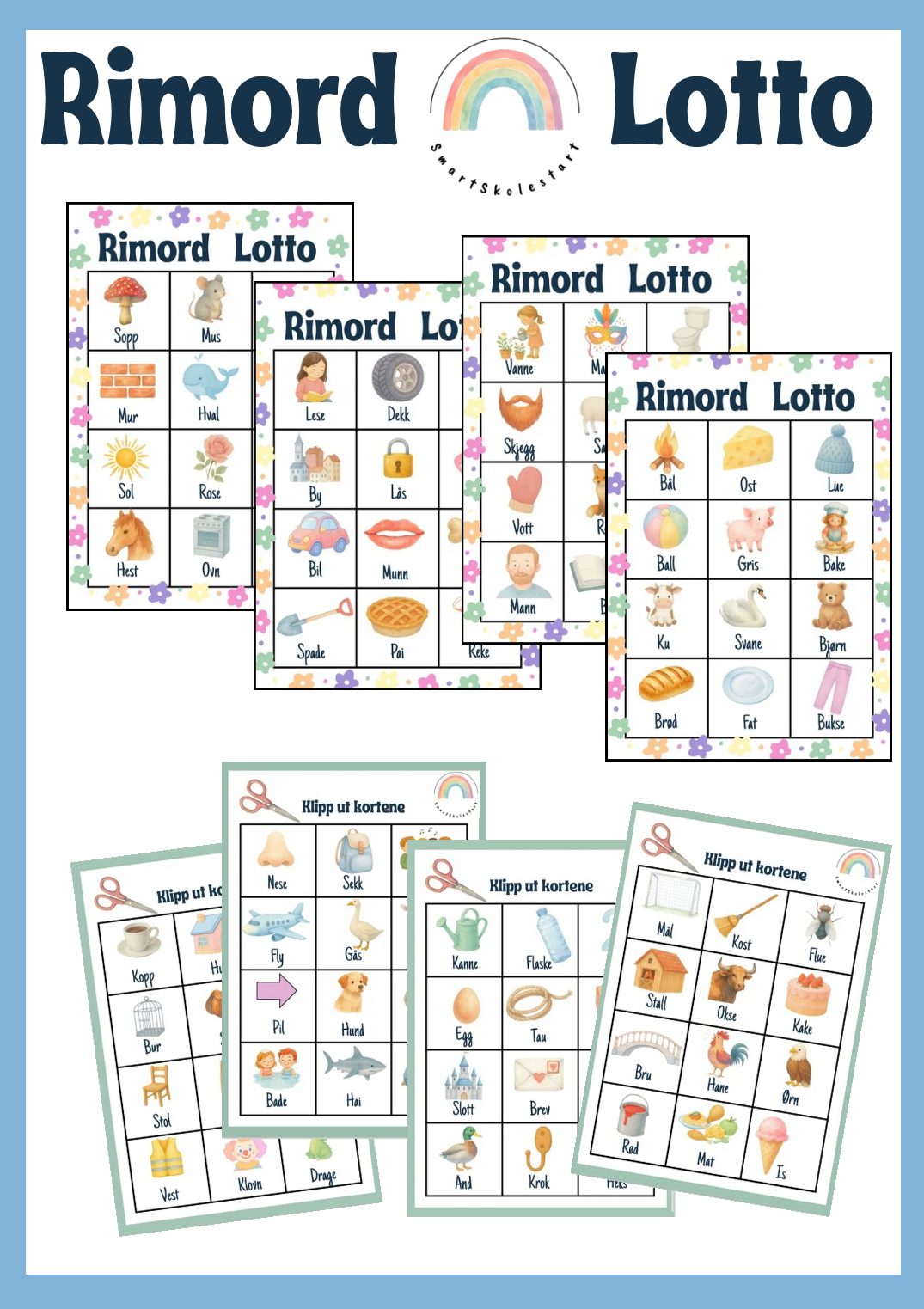 RIMORD - lotto | Undervisningsbyen.no