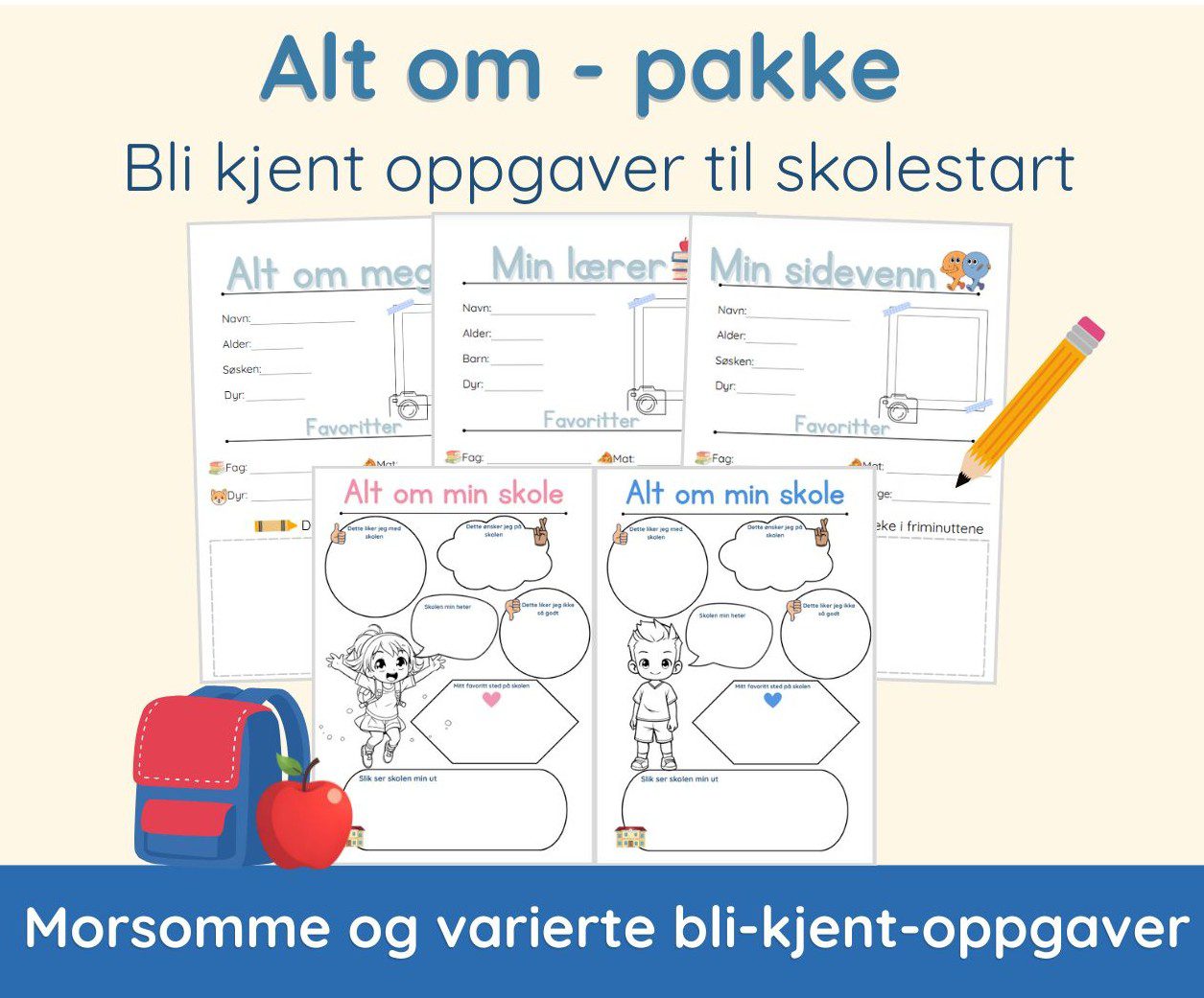 Alt om - pakke | Undervisningsbyen.no