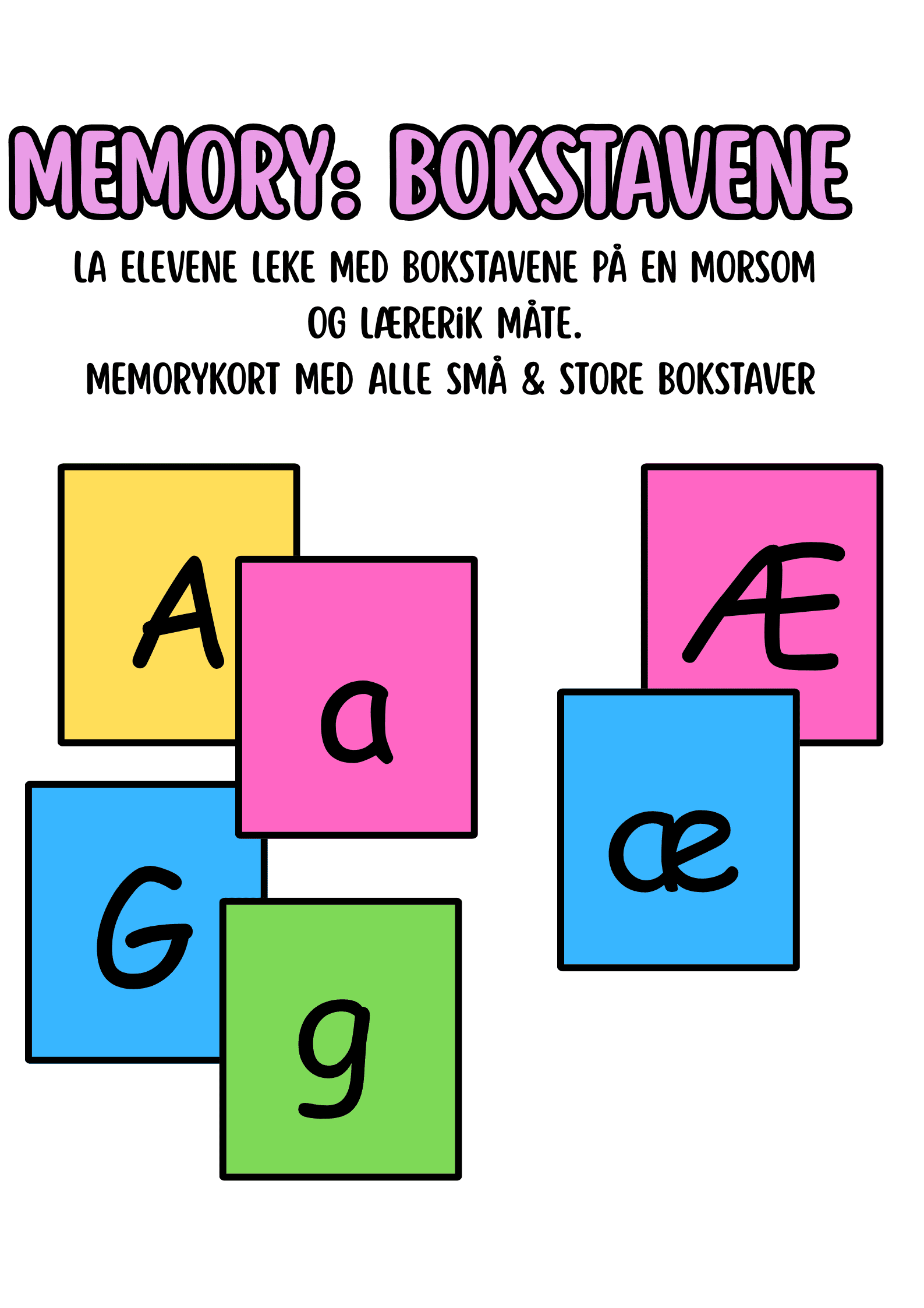 1. Trinn Norsk | Undervisningsbyen.no