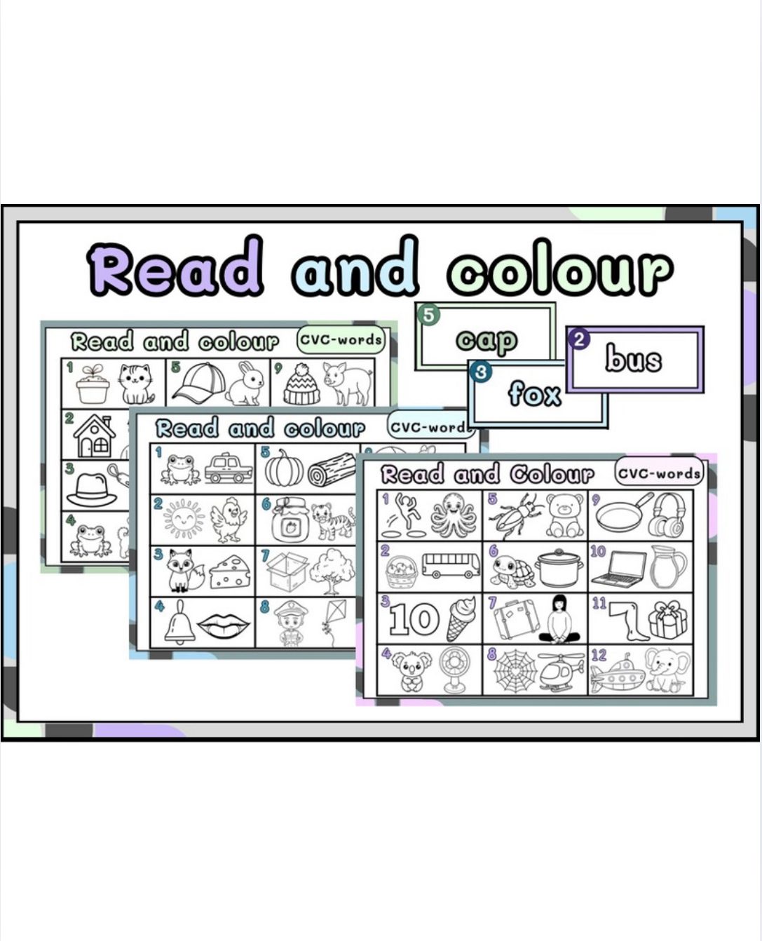 Read and colour | Undervisningsbyen.no