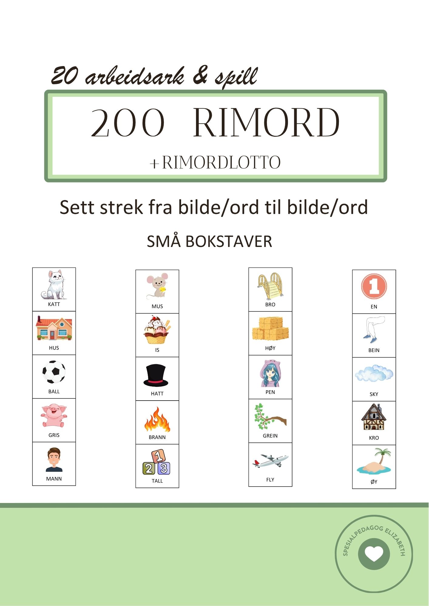 Tallene 0 til 10 - plakater, tallkort og mengdekort | Undervisningsbyen.no